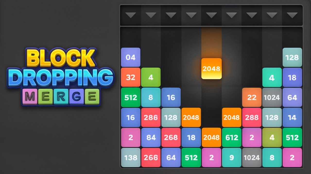 Block Dropping Merge 🕹️ Jeux Gratuits sur Play123