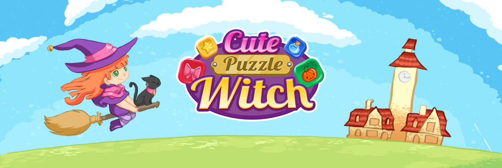 Cute Puzzle Witch 🕹️ Jeux Gratuits sur Play123