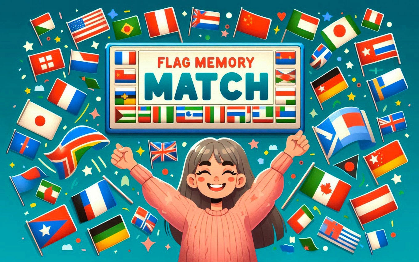 Flag Memory Match 🕹️ Jeux Gratuits sur Play123
