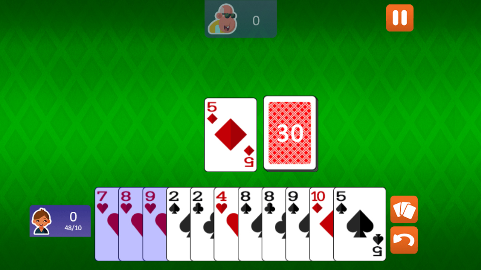 Gin Rummy Classic 🕹️ Jeux Gratuits sur Play123