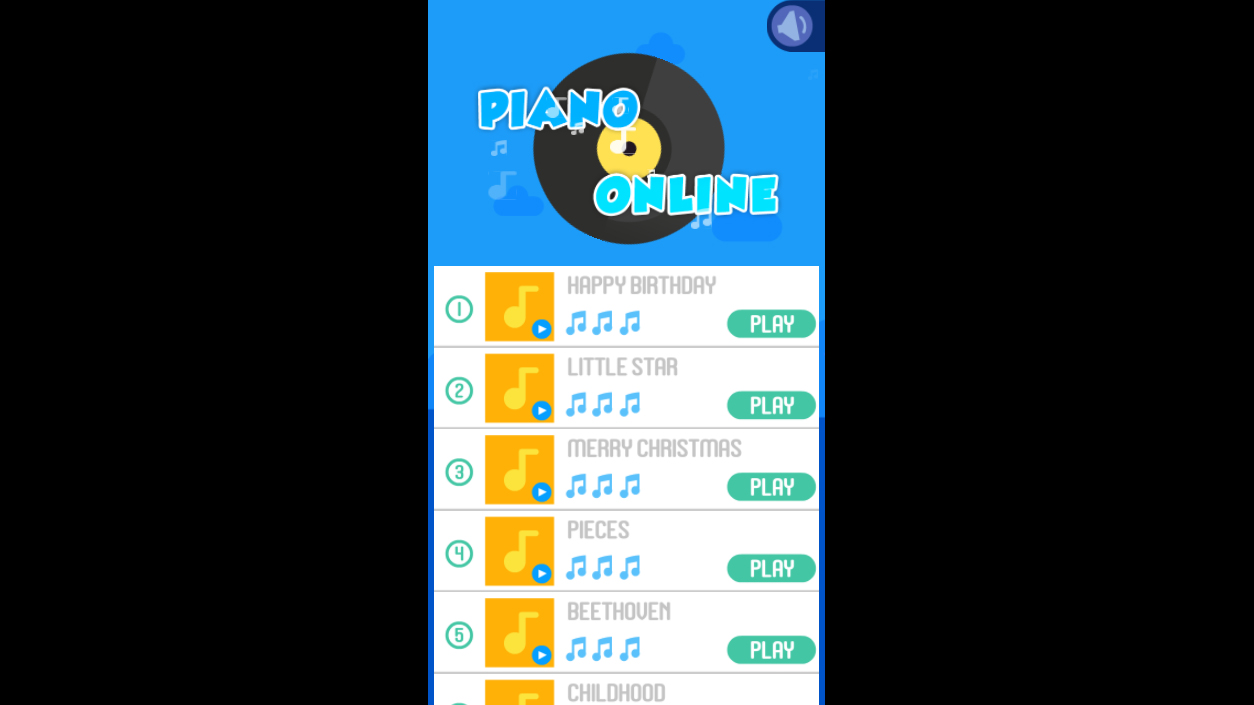 Piano Online 🕹️ Jeux Gratuits sur Play123