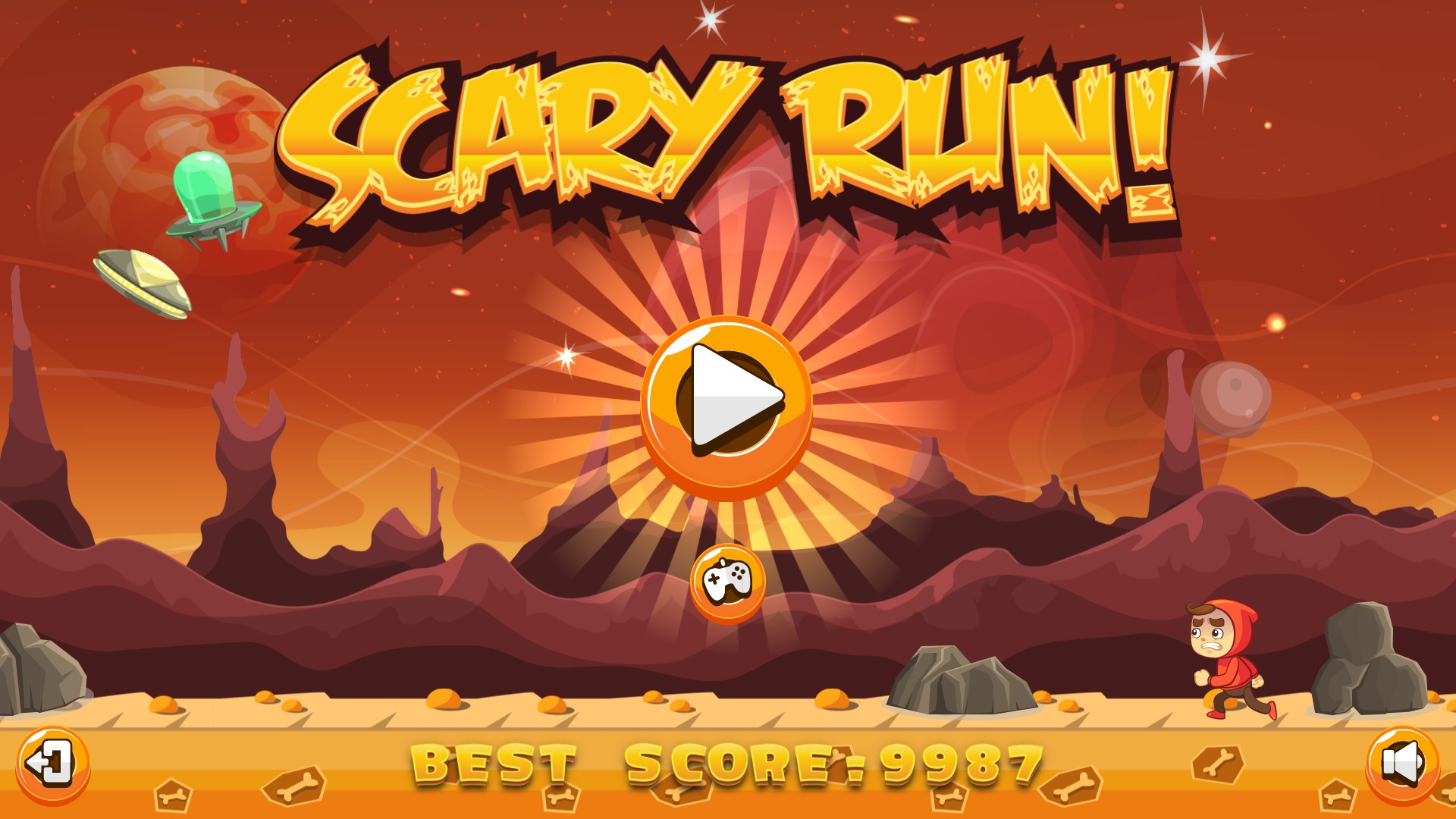Scary Run! 🕹️ Jeux Gratuits sur Play123